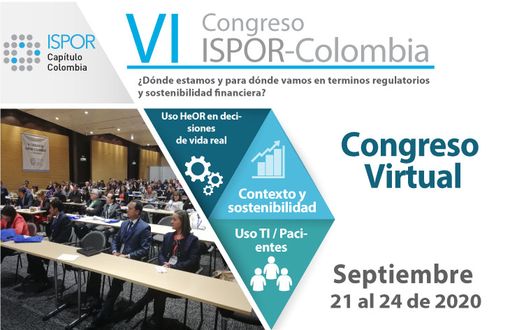 VI Congreso ISPOR COLOMBIA 2020 - sociedadescientificas